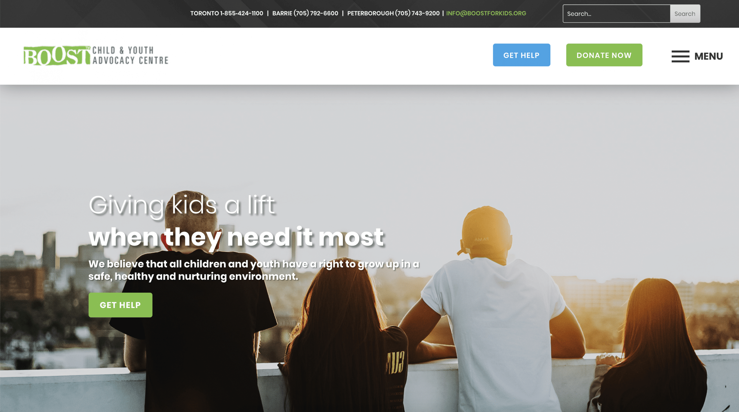 Boost For Kids - Giving Kids A Lift When They Need It Most